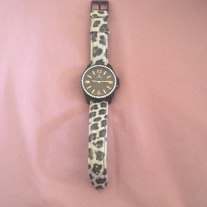 Accessories | Louis Arden Leopard Print Costume Watch | Poshmark